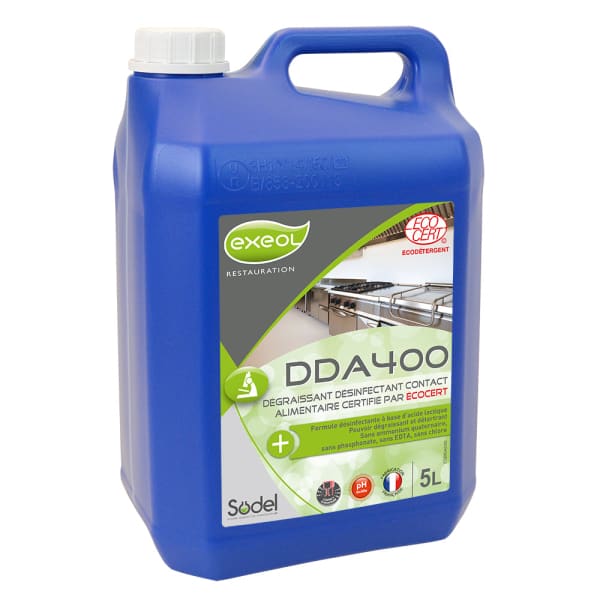 DDA 400 DESINFECTANT ACIDE ECOCERT 5L - PROCLEANTOOLS
